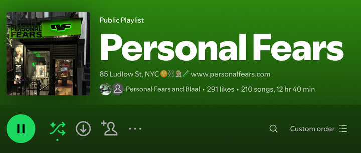 Personal Fears | Stainless Steel + Silver Jewelry | Designed in NYC