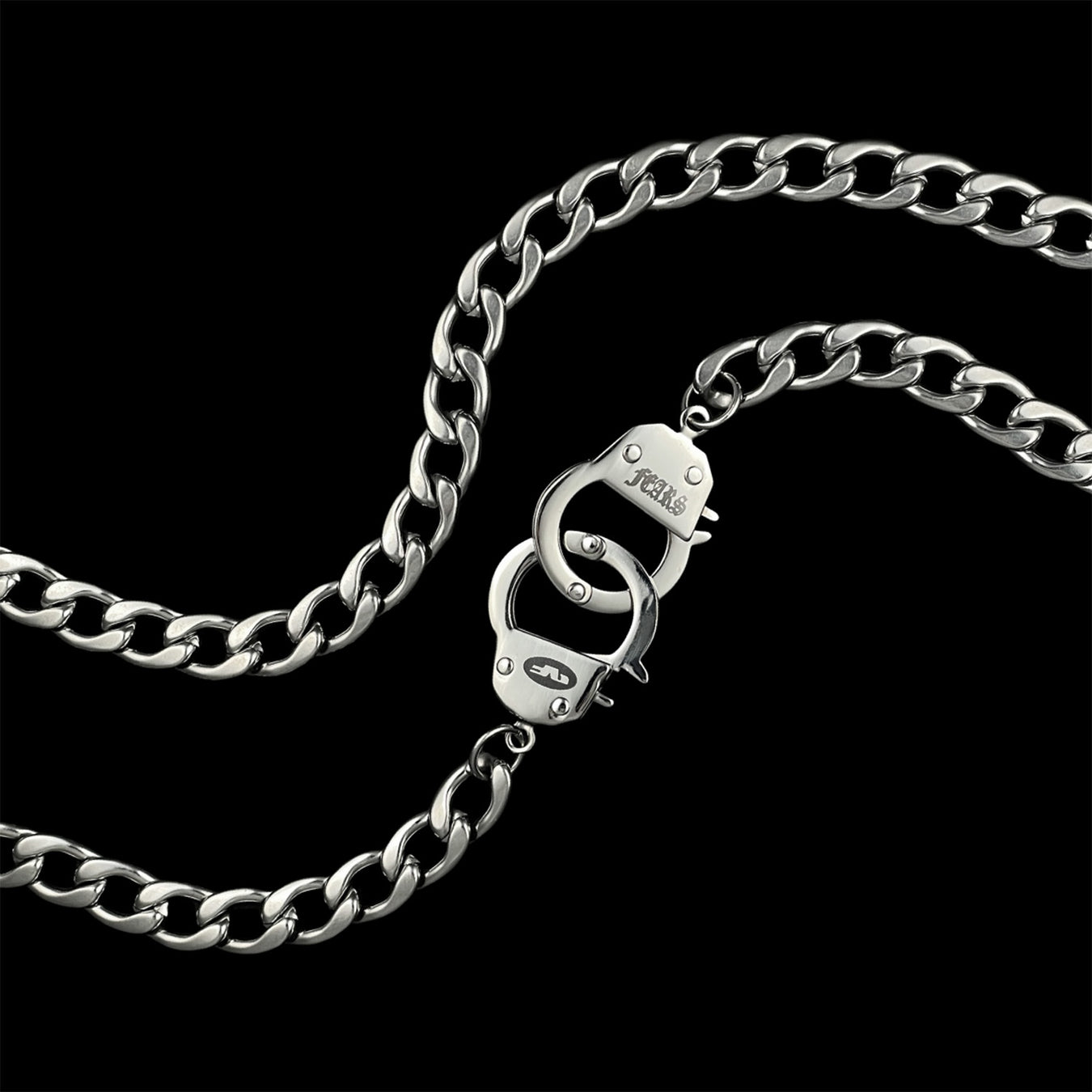 Handcuff Chain Necklace - Mens Chains - Working Handcuffs – Personal Fears
